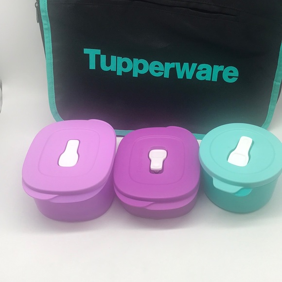 Tupperware | Kitchen | Tupperware Micro Flash Click Set 3 Pc | Poshmark
